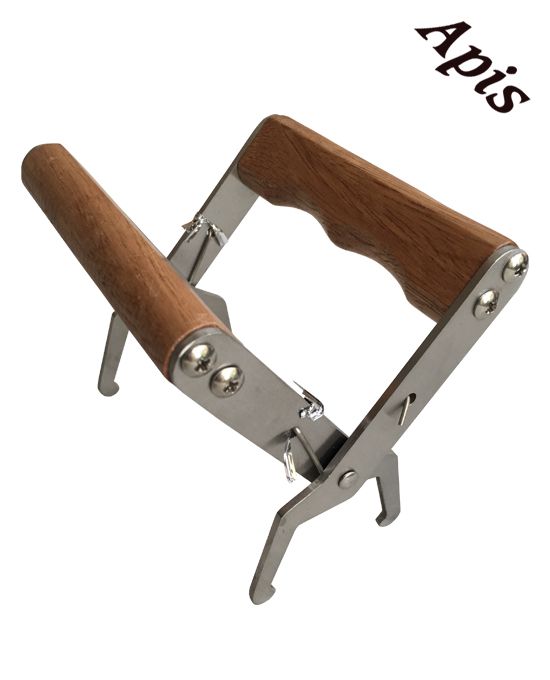 Cleste pentru prins rama cu maner de lemn - Apis-Blaj.ro