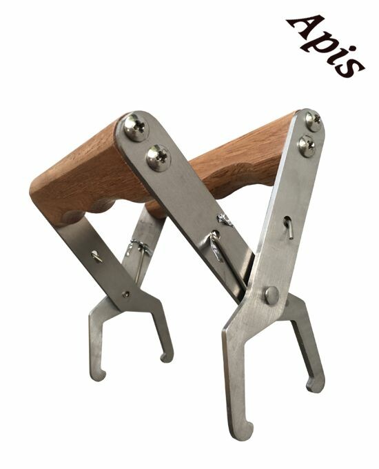 Cleste pentru prins rama cu maner de lemn - Apis-Blaj.ro