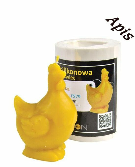 Forma de lumanare Gaina micuta din silicon - Lyson - Apis-Blaj.ro