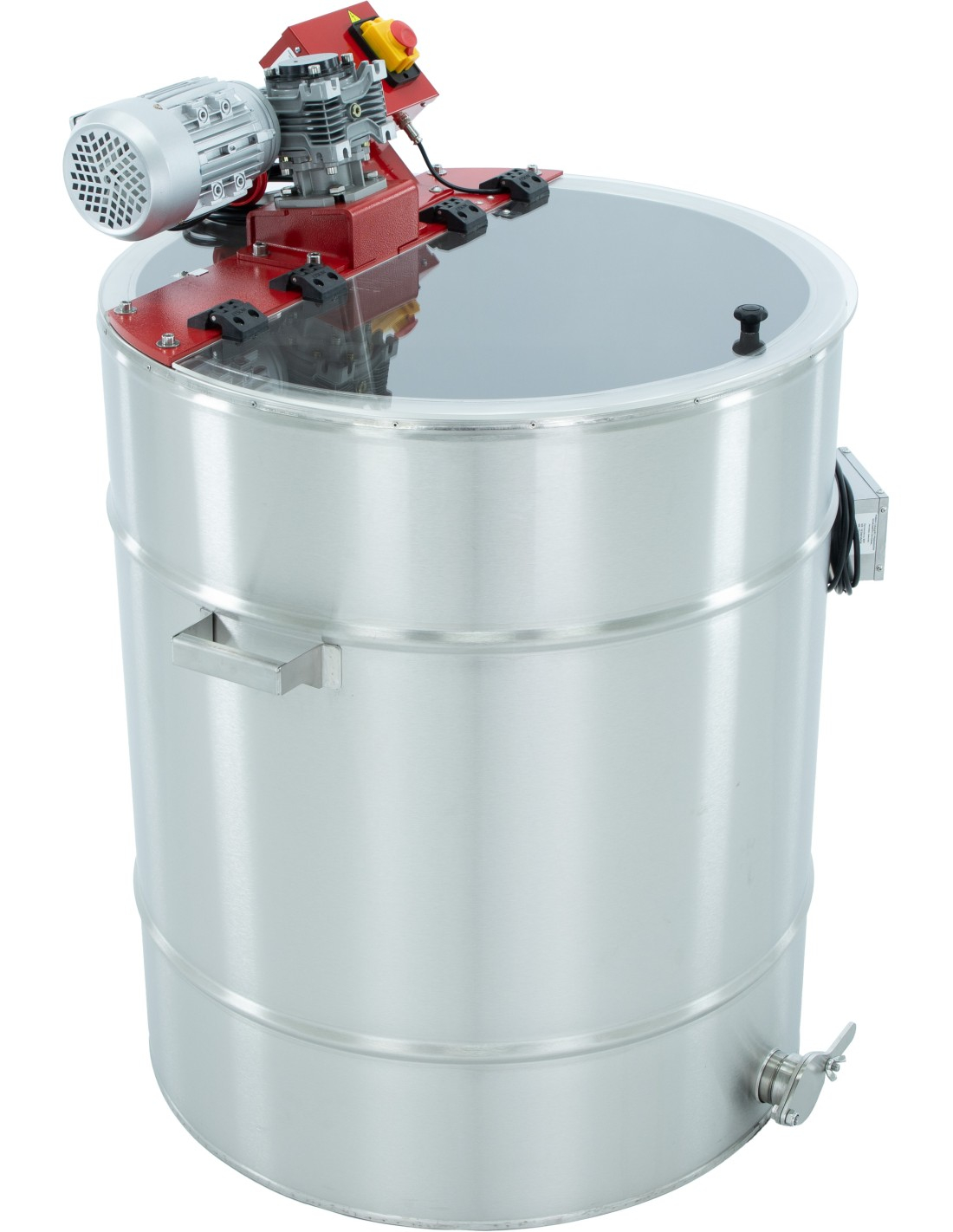 Bazin din inox cu malaxor si incalzire pentru miere sau siop, 230v/400v ...