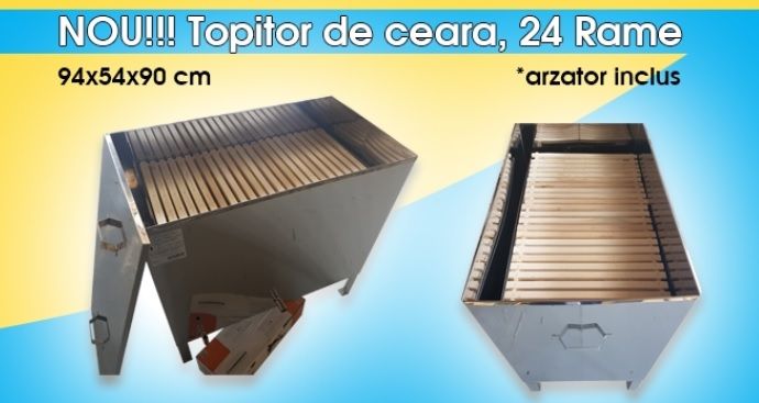 Topitor de ceara cu aburi 24 rame - Apis-Blaj.ro